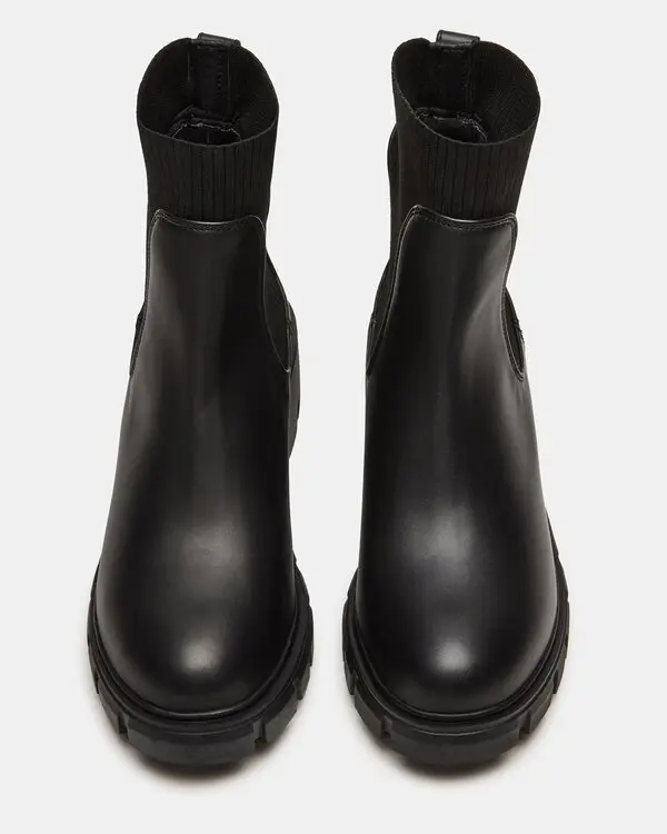 Steve Madden Hutchh20 Lug Sole Chelsea Ankle Bootie