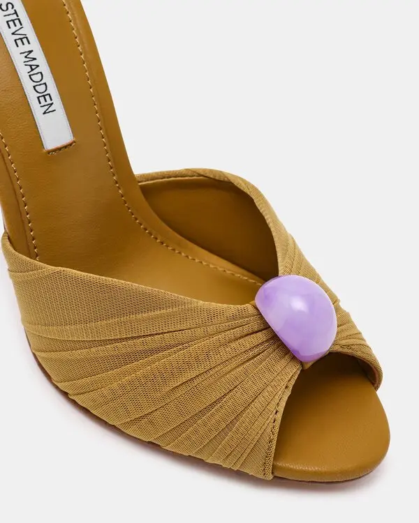 Steve Madden Priya Stone Mule Heels