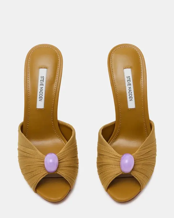 Steve Madden Priya Stone Mule Heels