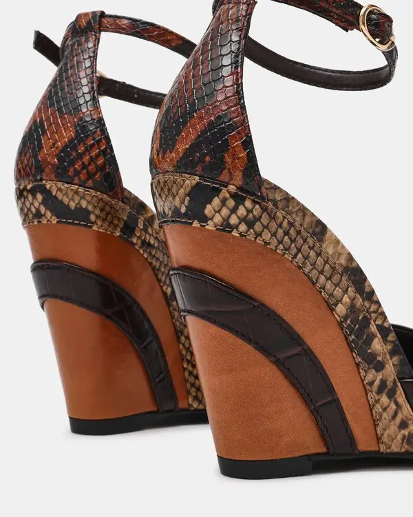 Steve Madden Andry Patchwork Pointed Toe Heels