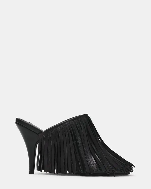 Steve Madden Fringe Mule Heels