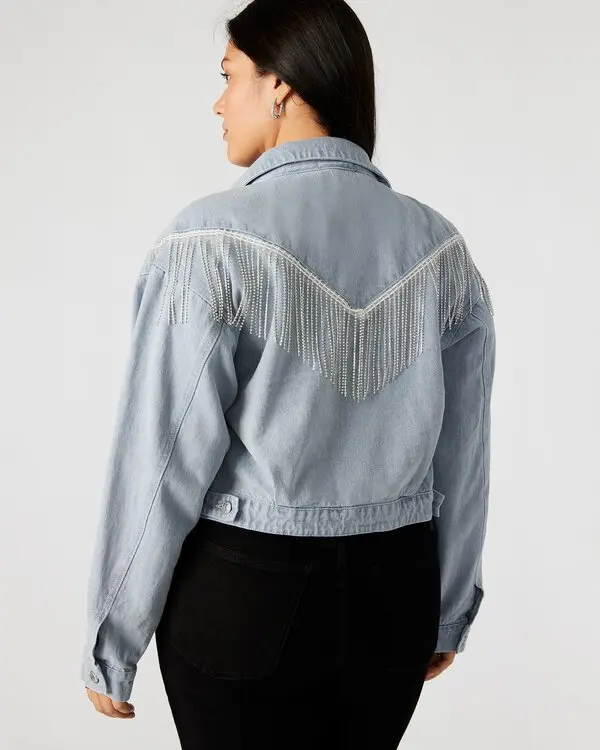 Steve Madden Canyon Jacket Long Sleeve Button Up Jackets & Coats