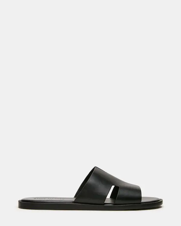 Steve Madden Yussuf Slide Sandals - Black