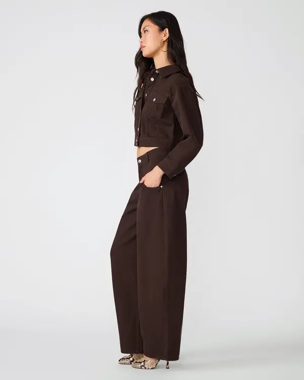 Steve Madden Dove Jacket Long Sleeve Button Up Jackets & Coats