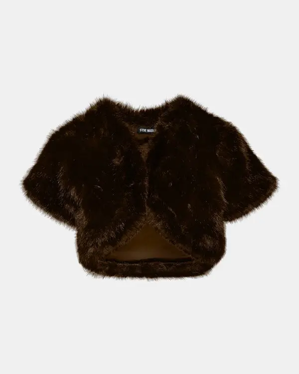 Steve Madden Jalen Bolero Short Sleeve Cropped Jackets & Coats