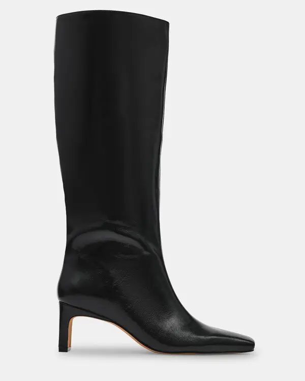 Steve Madden Jendi Knee High Boots - Black