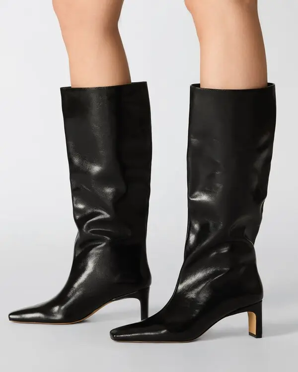 Steve Madden Jendi Knee High Boots - Black