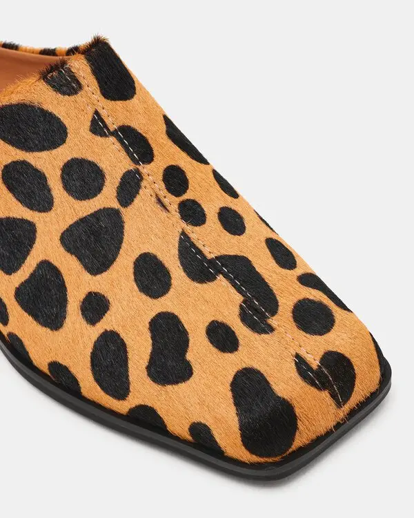 Steve Madden Delphy Spotted Leopard Slip-on Flats