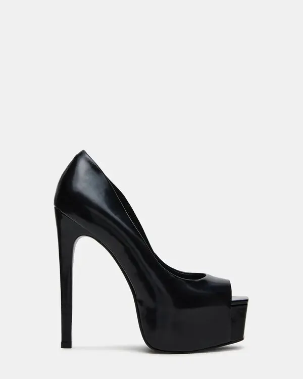 Steve Madden Stelan Platform Stiletto Heels - Black