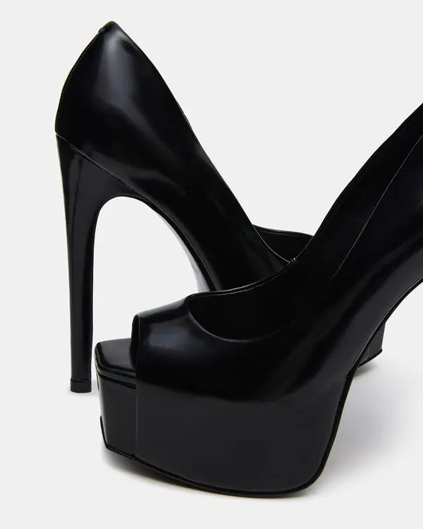 Steve Madden Stelan Platform Stiletto Heels - Black