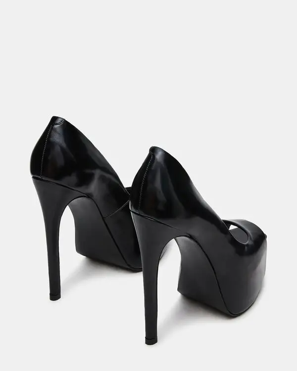 Steve Madden Stelan Platform Stiletto Heels - Black