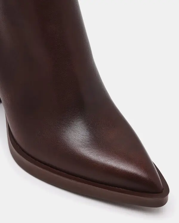 Steve Madden Harden Pointed Toe Block Heel Ankle Booties