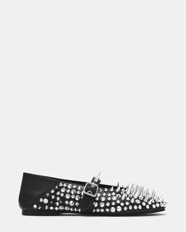 Steve Madden Drax Embellished Mary Jane Ballet Flats