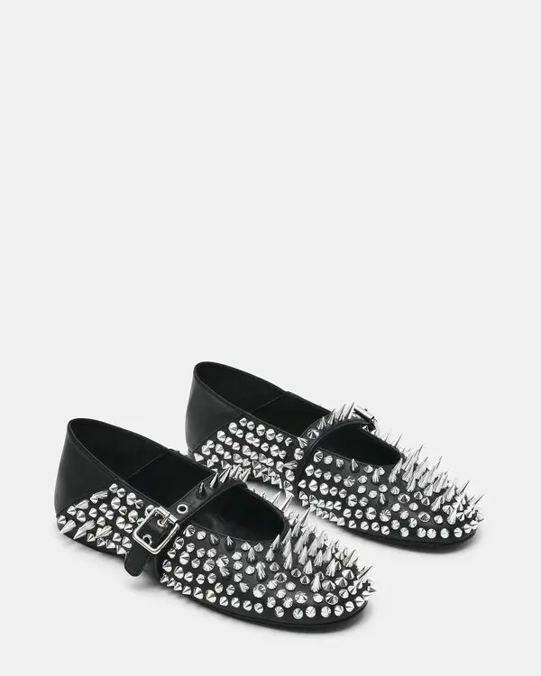 Steve Madden Drax Embellished Mary Jane Ballet Flats