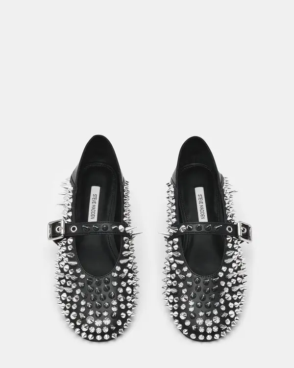 Steve Madden Drax Embellished Mary Jane Ballet Flats