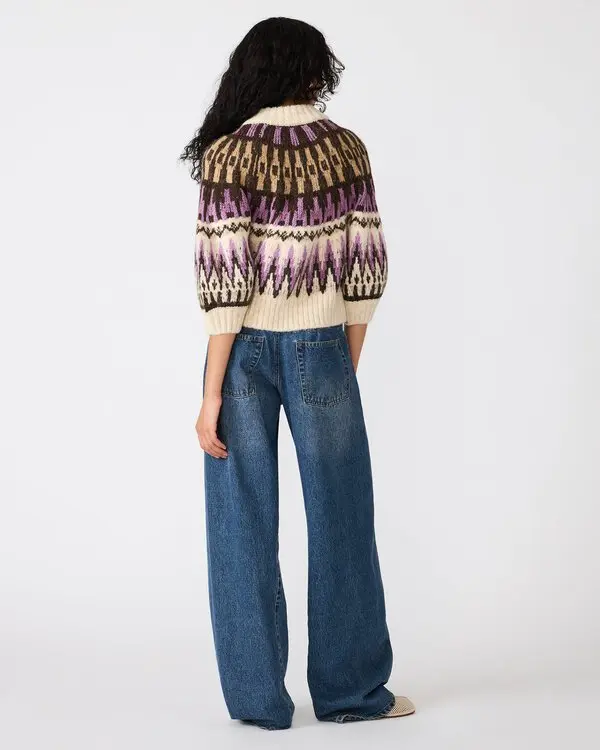 Steve Madden Adley Sweater Long Sleeve Sweaters Tops