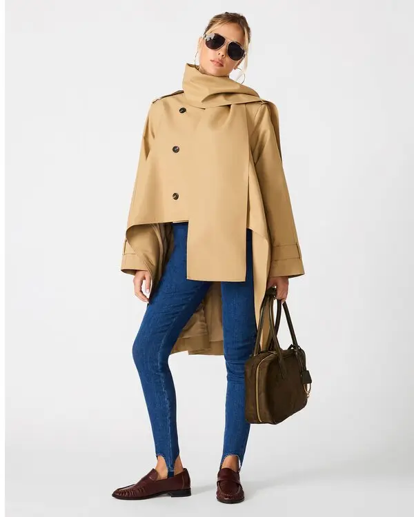 Steve Madden Caspian Jacket Long Sleeve Button Up Jackets & Coats