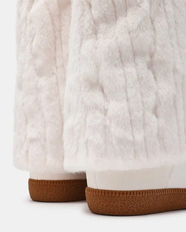 Steve Madden Mavis Faux Fur Sneakers