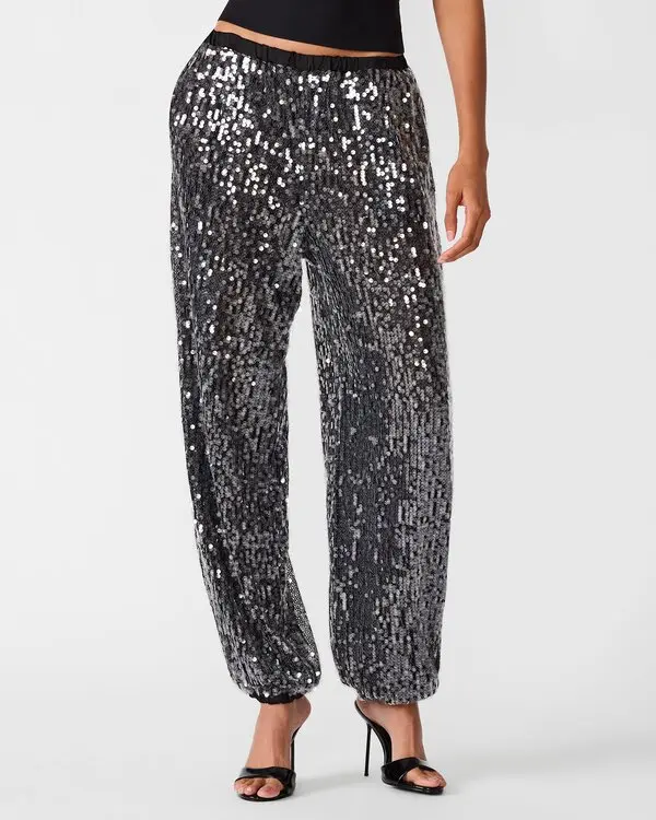 Steve Madden Sequined Balloon Pant
