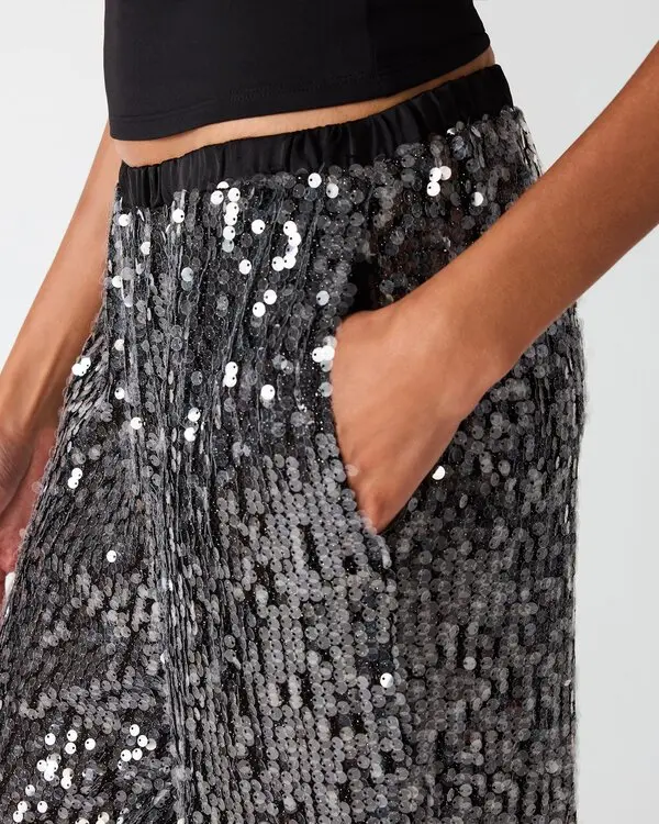 Steve Madden Sequined Balloon Pant
