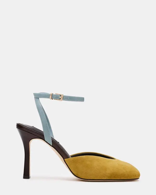 Steve Madden Lysandra Peep Toe Ankle Strap Heels