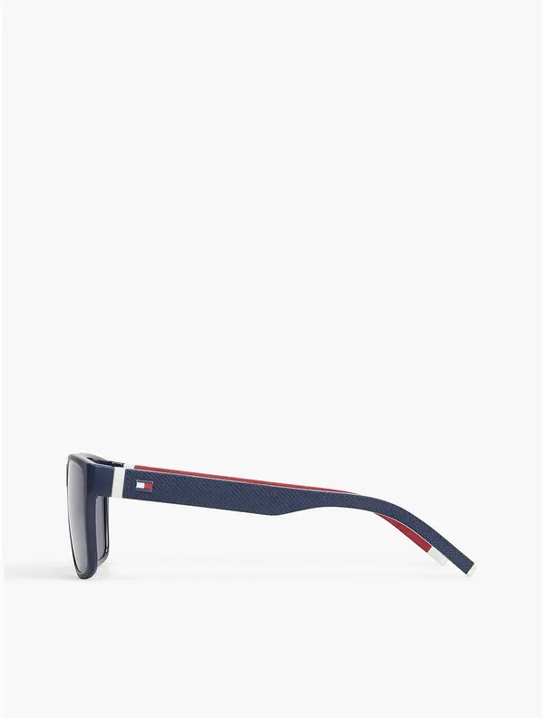 Tommy Hilfiger Sporty Rectangular Frame Sunglasses