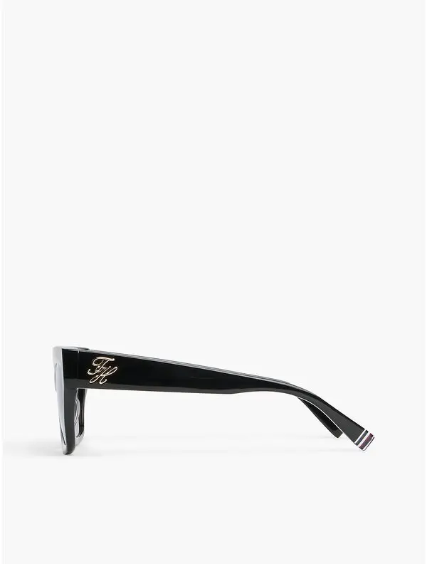 Tommy Hilfiger Butterfly Frame Sunglasses - Black