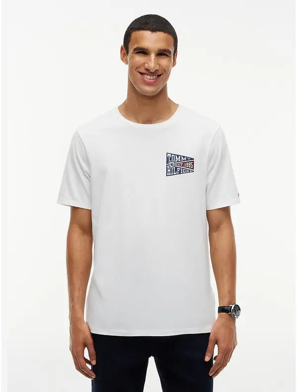 Tommy Hilfiger Varsity Flag Logo T-shirt