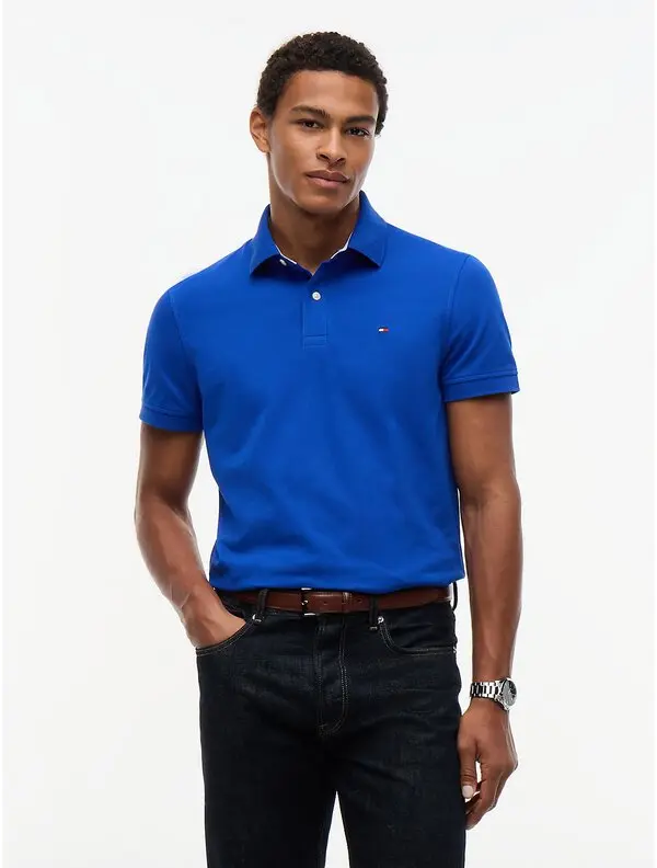 Tommy Hilfiger Regular Fit Stretch Tommy Polo