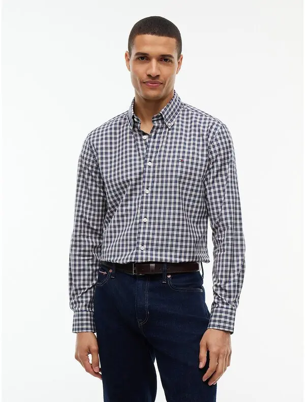 Tommy Hilfiger Regular Fit Mini Check Shirt