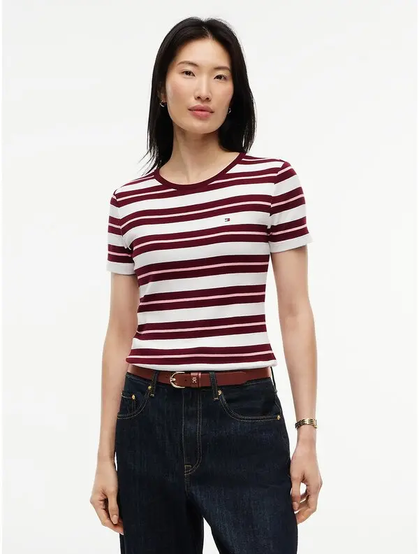 Tommy Hilfiger Striped Crewneck T-shirt