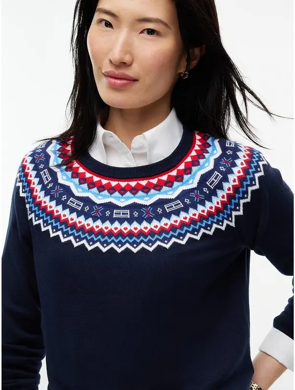 Tommy Hilfiger Fair Isle Crewneck Sweater