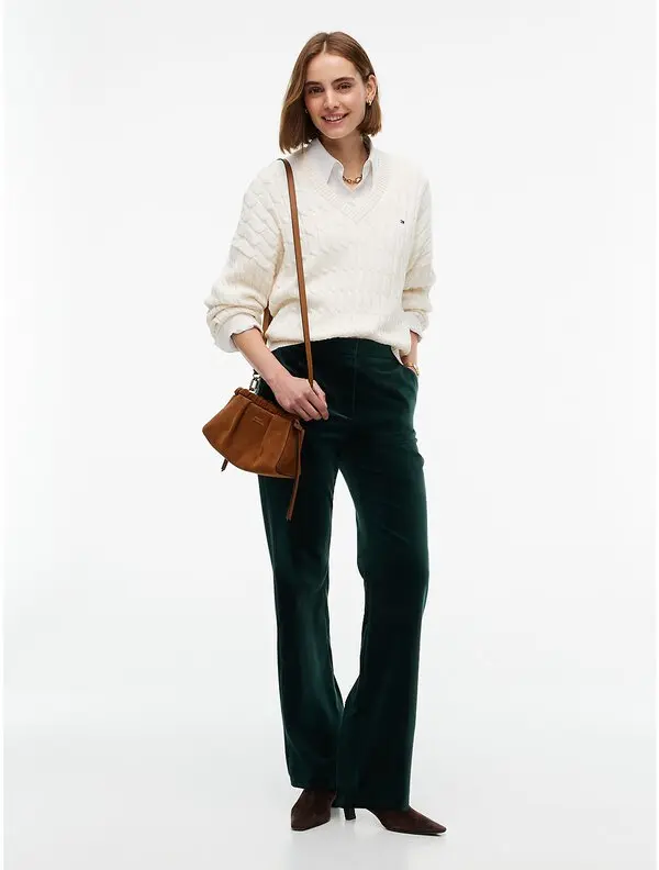 Tommy Hilfiger Velvet Slim Bootcut Pant