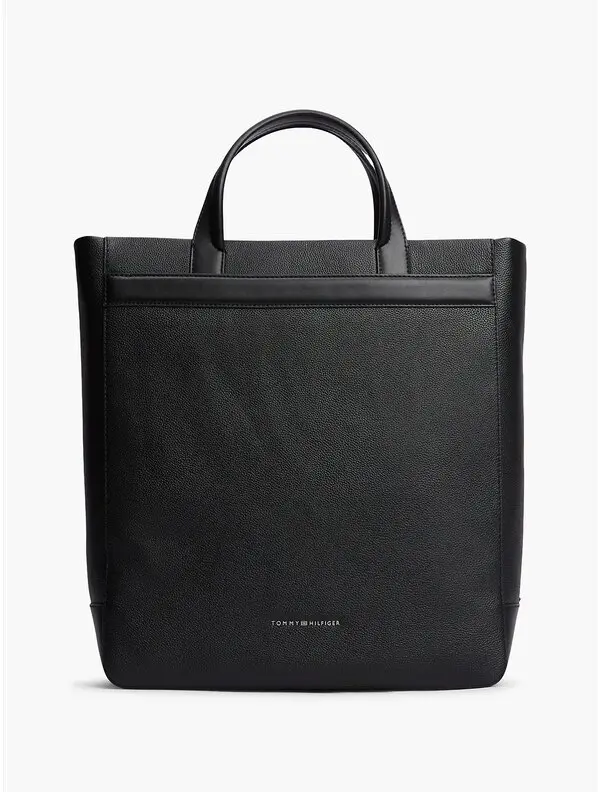 Tommy Hilfiger Pebbled Leather Tote Bag