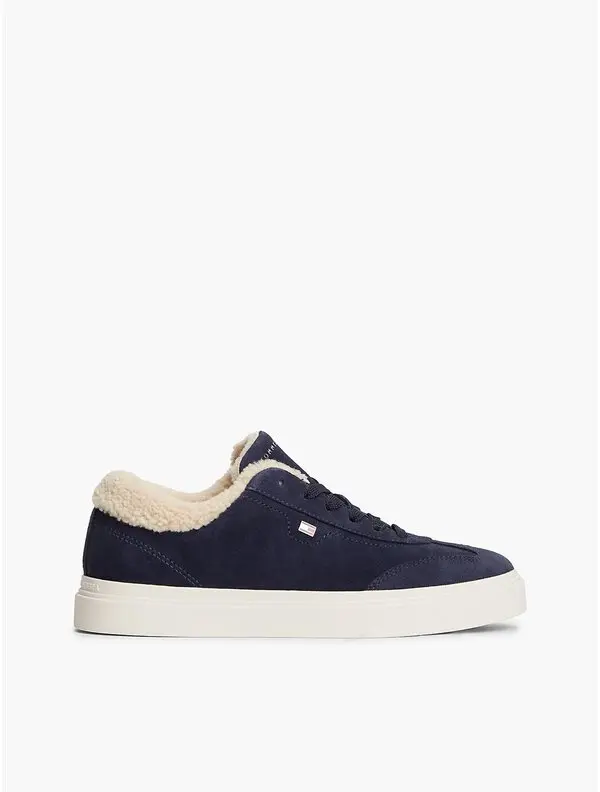 Tommy Hilfiger Fleece-lined Suede Cupsole Sneaker
