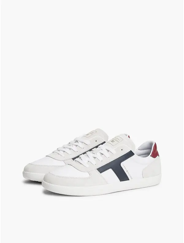 Tommy Hilfiger Tribeca Leather & Suede Skater Sneaker