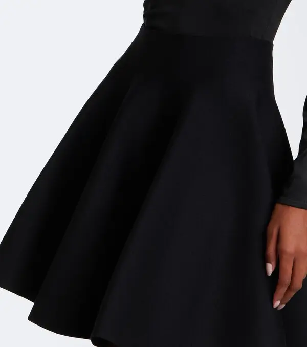 Alaïa Wool-blend Miniskirt