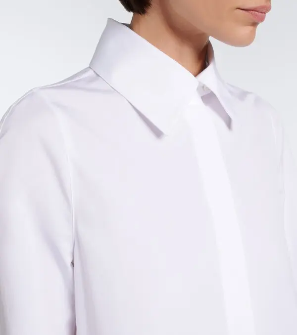 Alaïa Cotton Poplin Minidress