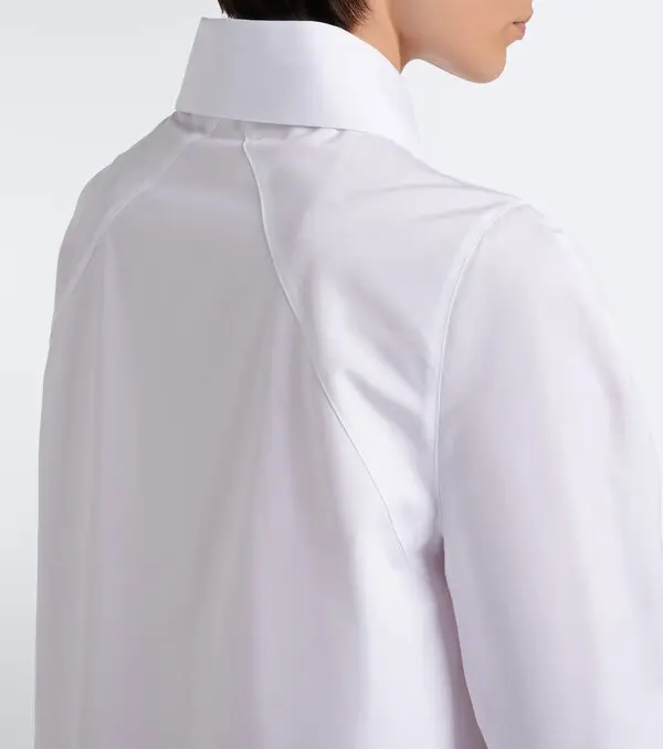 Alaïa Cotton Poplin Minidress