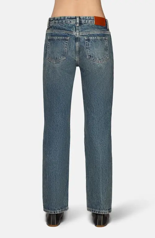 EB DENIM Ariel Mid Rise Straight Leg Jeans