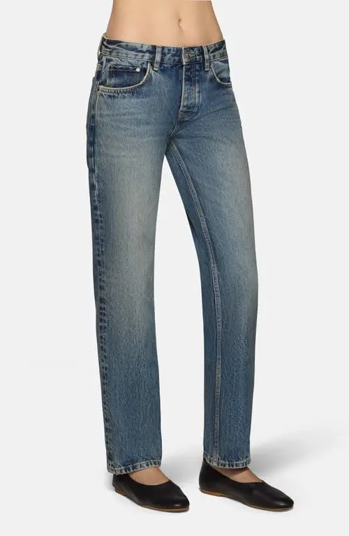EB DENIM Ariel Mid Rise Straight Leg Jeans