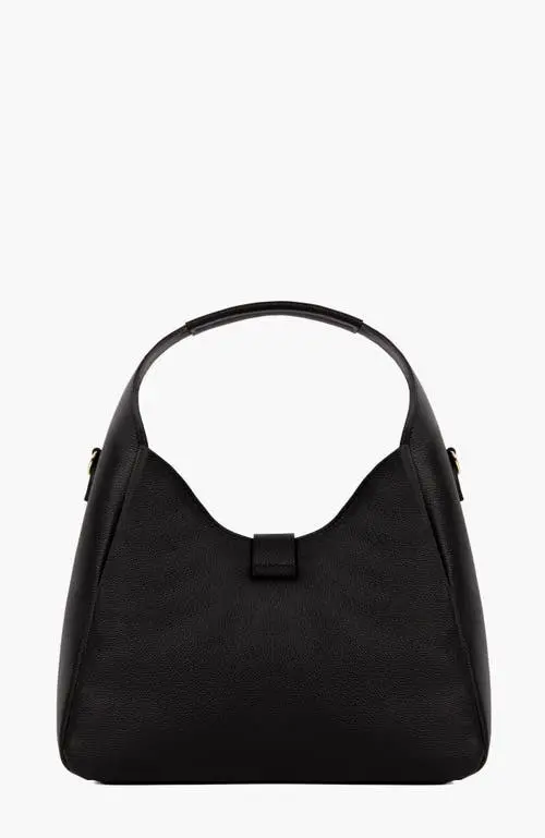 CAVALINHO Signature Cv Leather Shoulder Bag 634 - Black