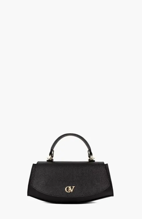 CAVALINHO Signature Cv Leather Handbag - Black