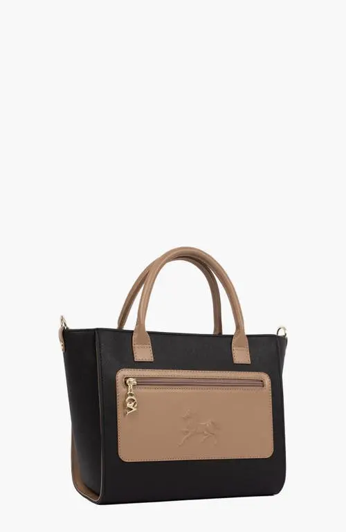 CAVALINHO Handbag - Sand/black