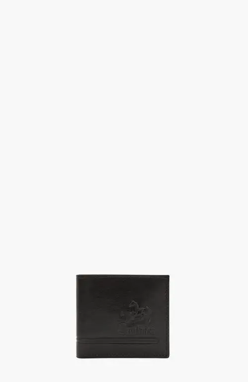 CAVALINHO Gentleman Trifold Leather Wallet 523 - Black