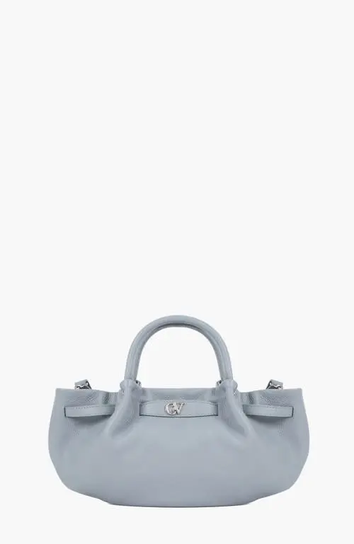 Cavalinho Signature Cv Leather Handbag - Light Blue