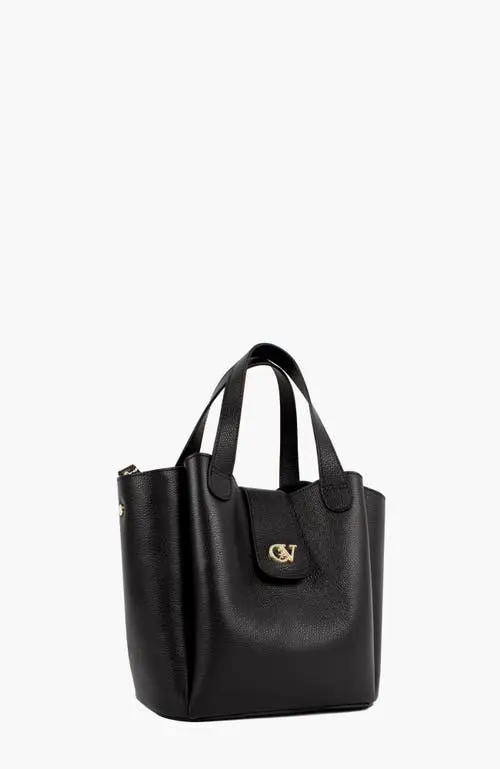 CAVALINHO Signature Cv Leather Handbag
