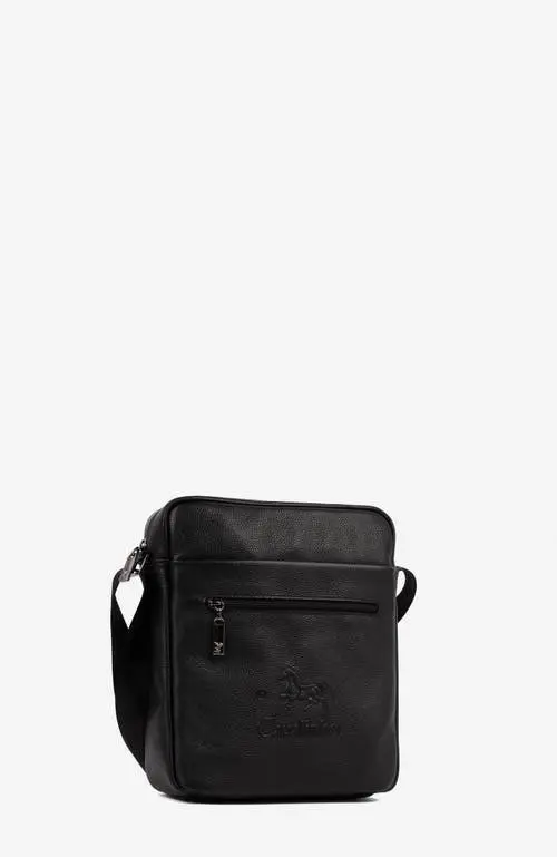 CAVALINHO El Cavaleiro Leather Traveler Crossbody Bag