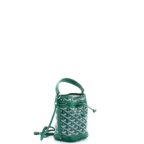 Goyard Petit Flot Bucket Bag Coated Canvas Mini