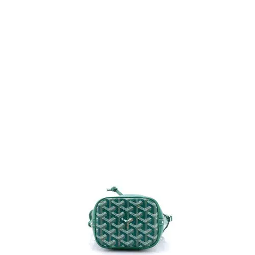 Goyard Petit Flot Bucket Bag Coated Canvas Mini